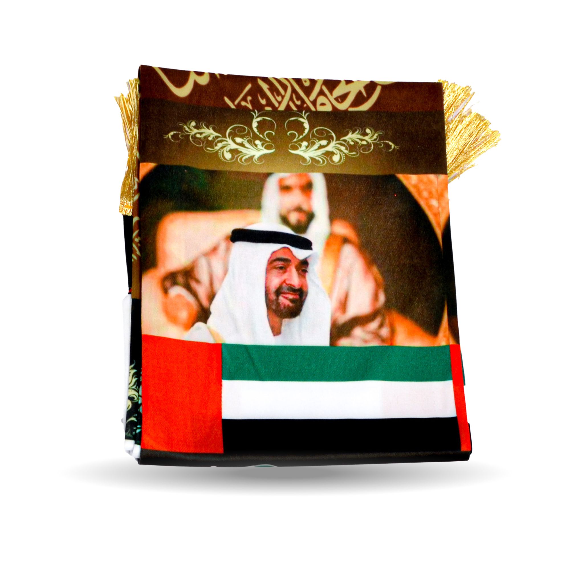 UAE National Day Shawl – Soft Fabric Scarf in UAE Flag Colors ...